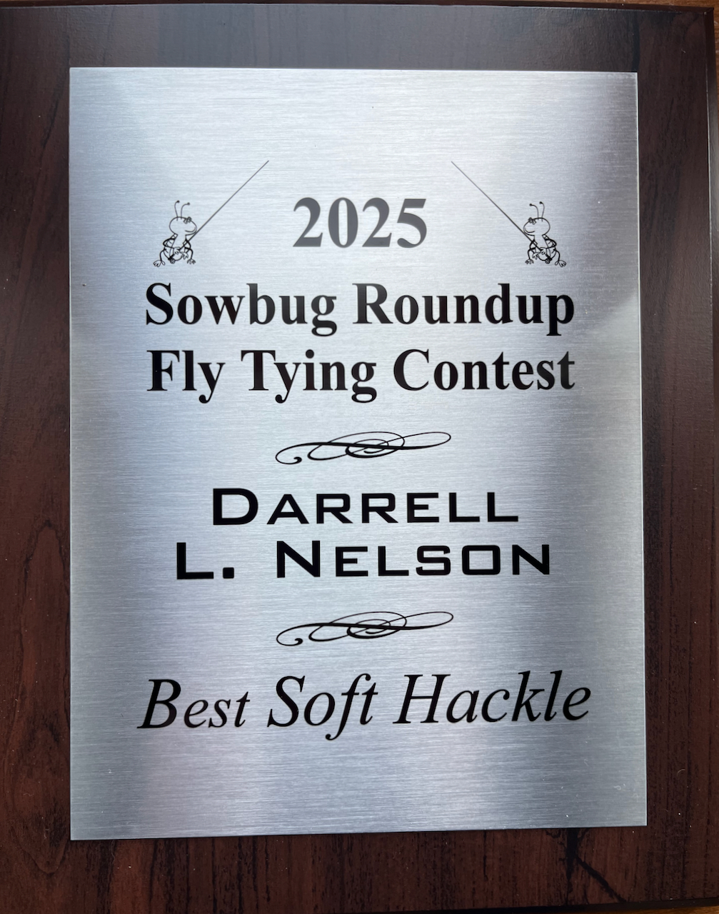 2025 Sowbug Roundup – Fly Tying Award - Classic Fly Tying